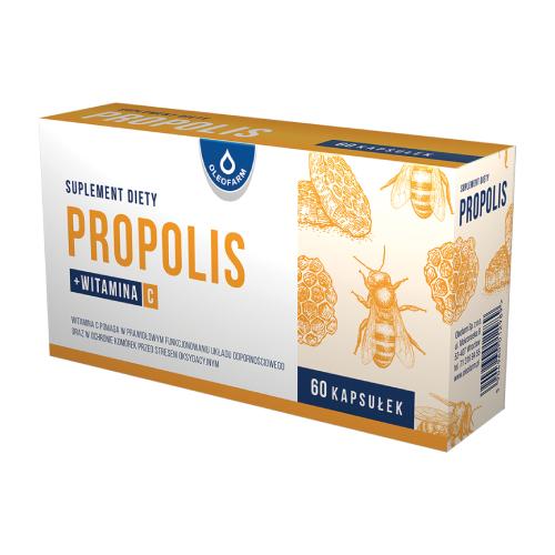Propolis + Vitamin C – 60 Capsules - Polish American Pharmacy
