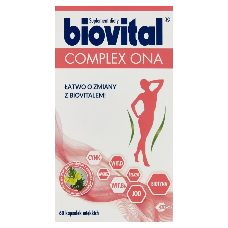 Biovital Complex ONA – 60 capsules - Polish American Pharmacy