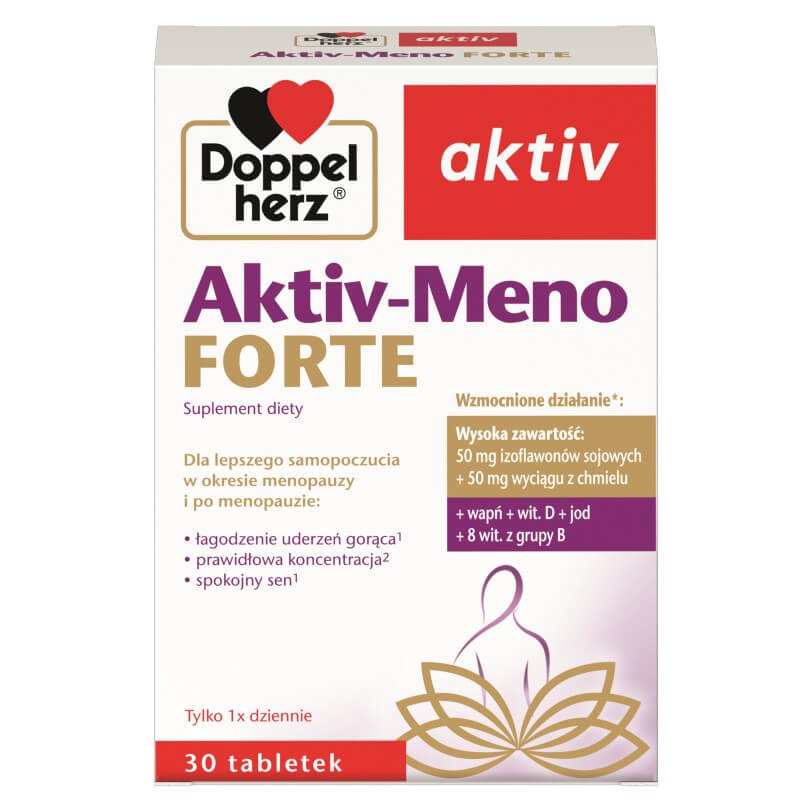 Doppelherz aktiv Aktiv-Meno Forte – 30 tablets - Polish American Pharmacy