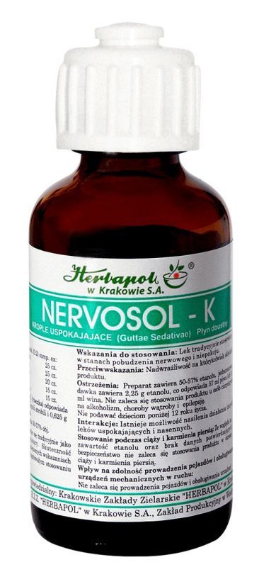 Nervosol-K – Oral Liquid 35 ml - Polish American Pharmacy