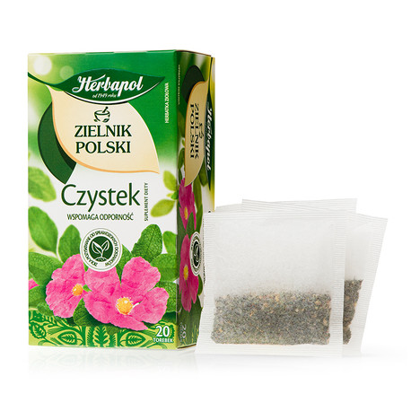 Herbapol Polish Herbal Garden Cistus – 20 tea bags - Polish American ...