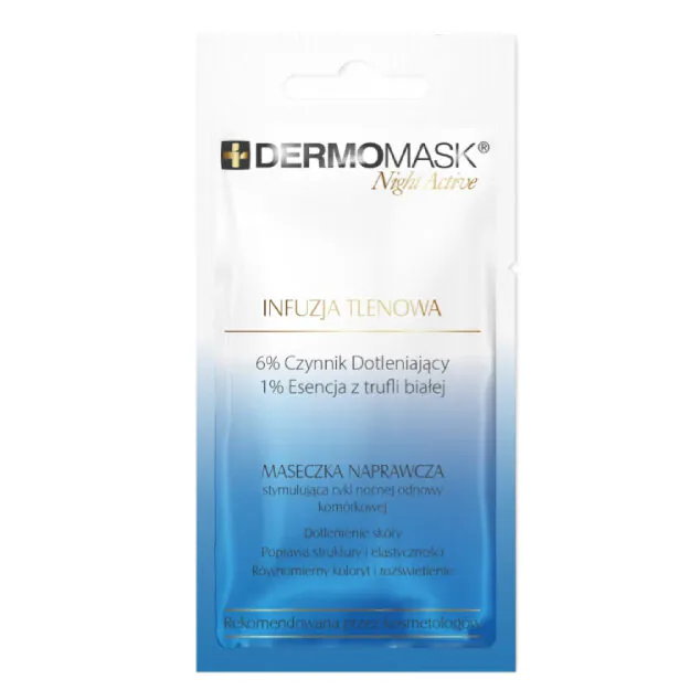L'Biotica Dermomask Night Active – Oxygen Infusion Repair Mask – 12 ml ...