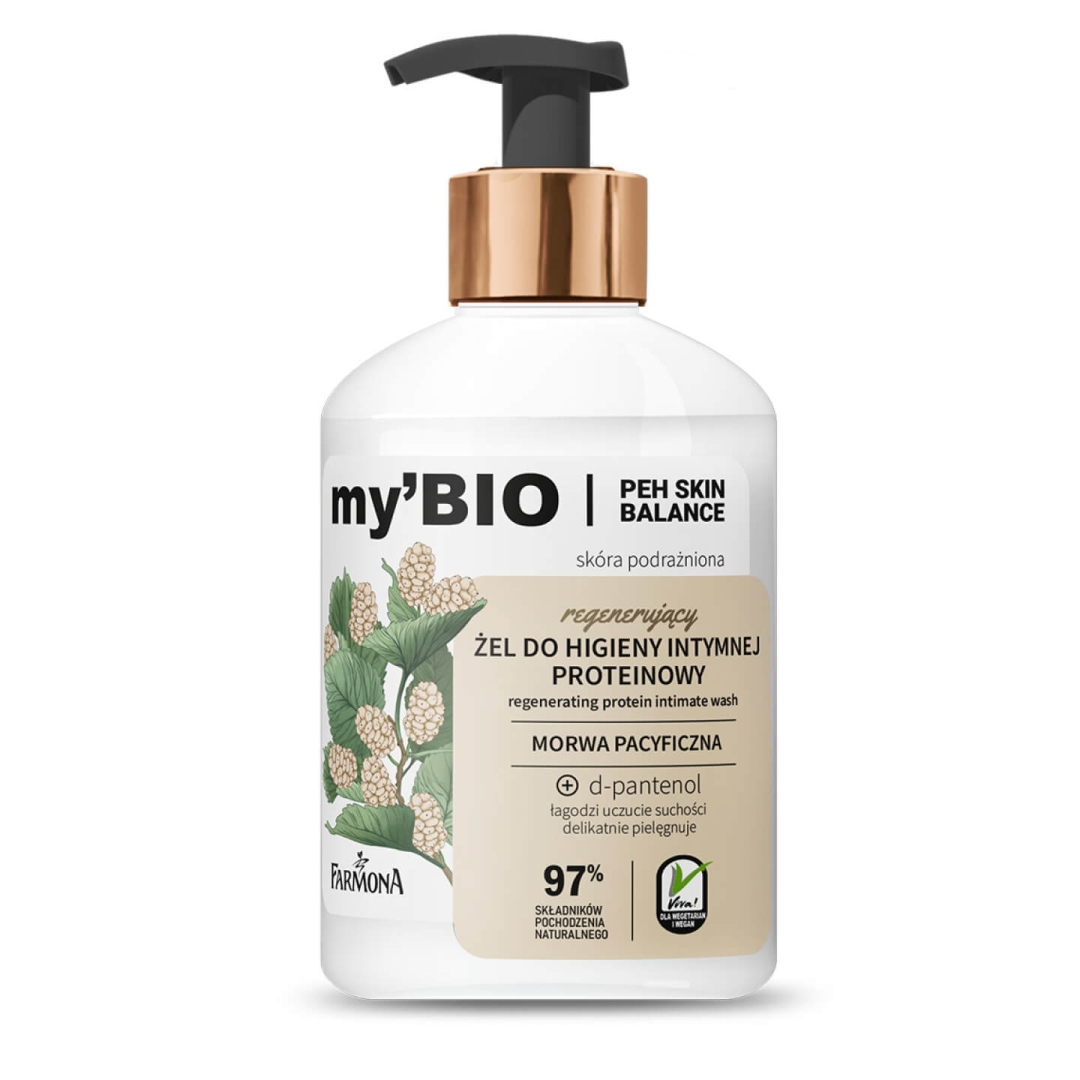 my’BIO Intimate Hygiene Gel Protein – 250ml - Polish American Pharmacy