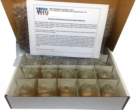 Fire Glass Cupping Cups – 20 pcs - Polish American Pharmacy